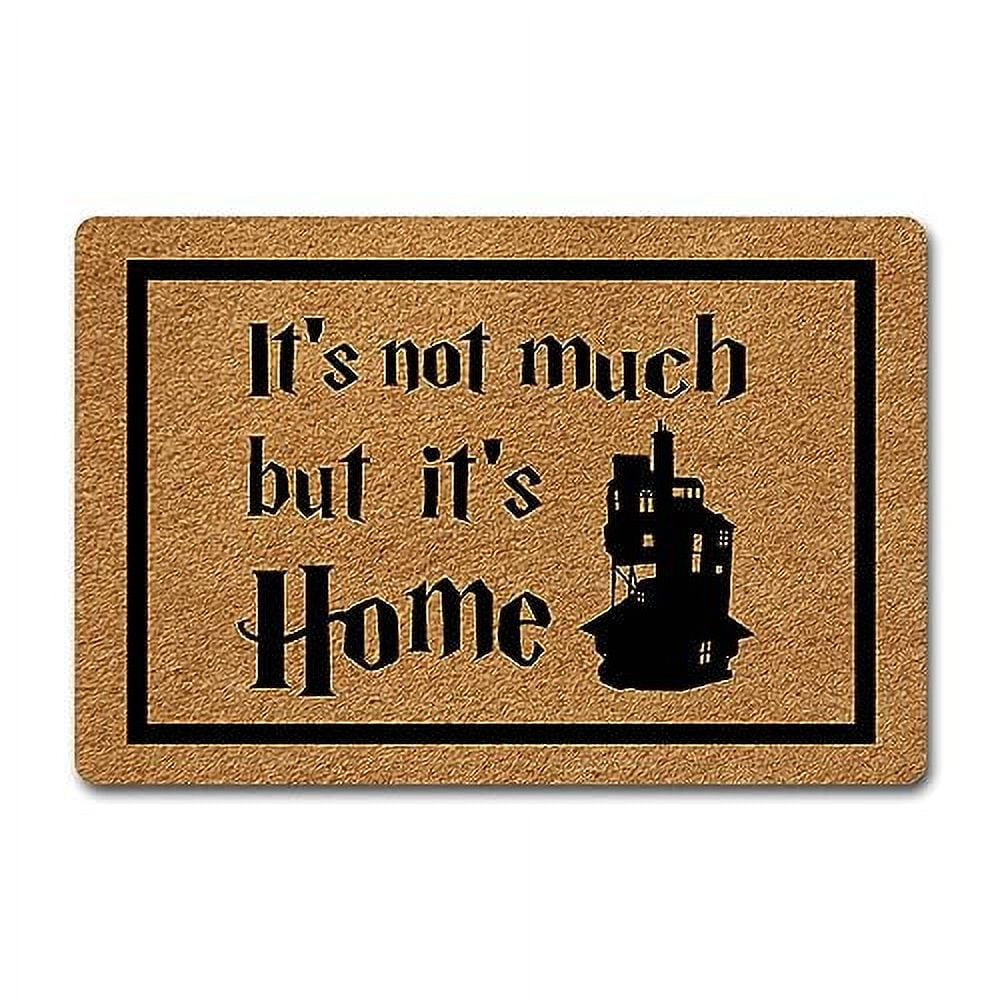 24X16 Inch Welcome Mat Hello Goodbye Funny Doormat for Home ...