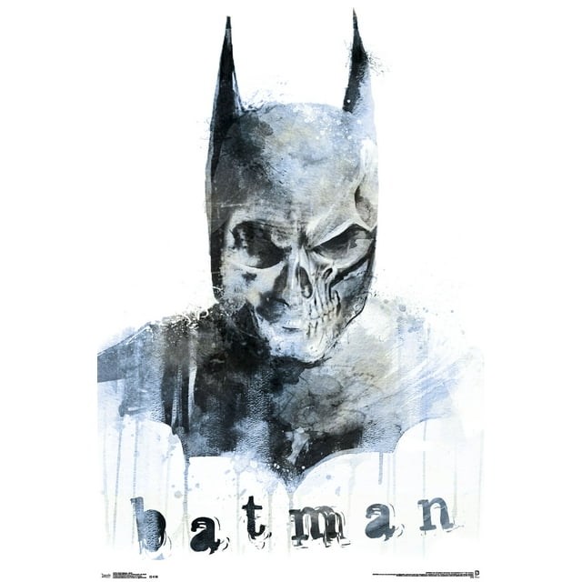 24X36 DC Comics - Batman - Skull Wall Poster, 24" x 36" - Walmart.com