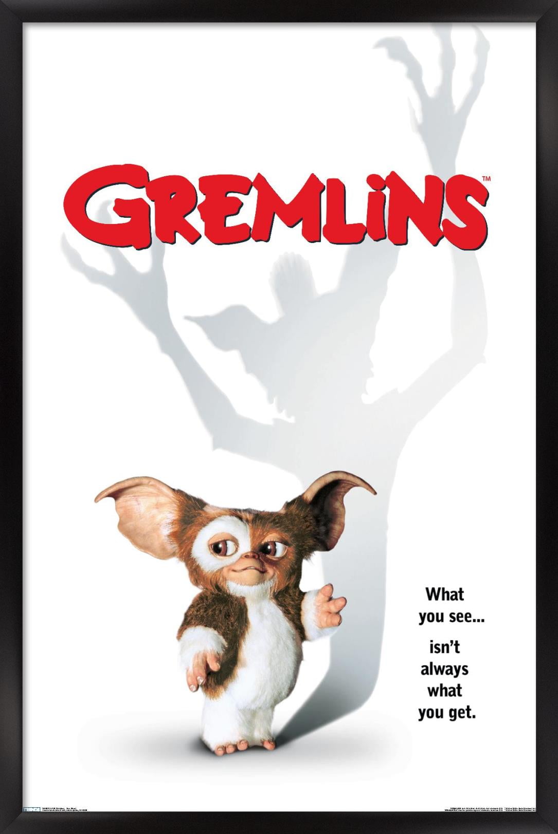24X36 Gremlins - One Sheet Wall Poster, 24" x 36" Framed - Walmart.com