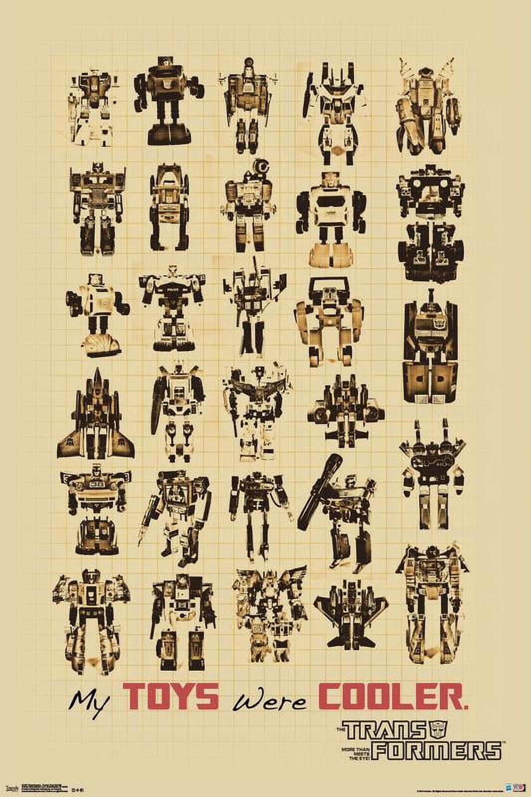 24X36 Hasbro Transformers - Cooler Toys Wall Poster, 24" x 36 ...