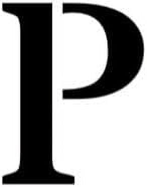 24X36 Large Letter Stencil From 4 Ply Mat Board-Stardos Font-Letter P ...