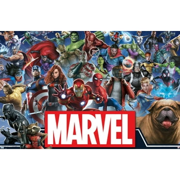 Marvel Comics - The Marvel Lineup Wall Poster, 22.375" x 34" - Walmart.com