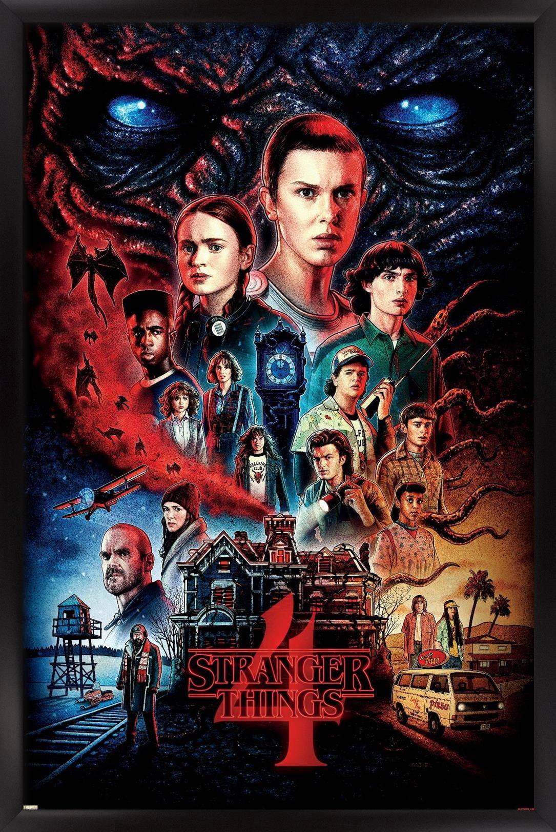 24X36 Netflix Stranger Things: Season 4 - One Sheet Wall Poster, 24" x ...