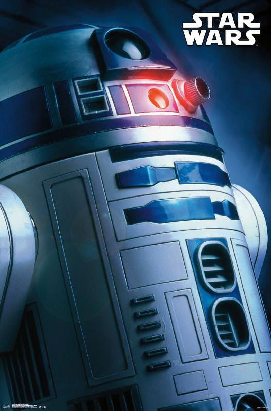 24X36 Star Wars - R2-D2 Profile Wall Poster, 24" x 36" - Walmart.com