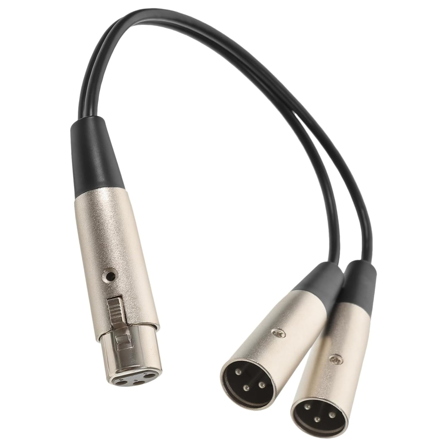 24awg Oxygen Copper Splitter Cable 3 Pin Microphone Cord Recording ...