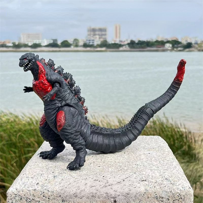 24cm Godzilla King of Monsters Runaway Mechanical Red lotus Planet ...