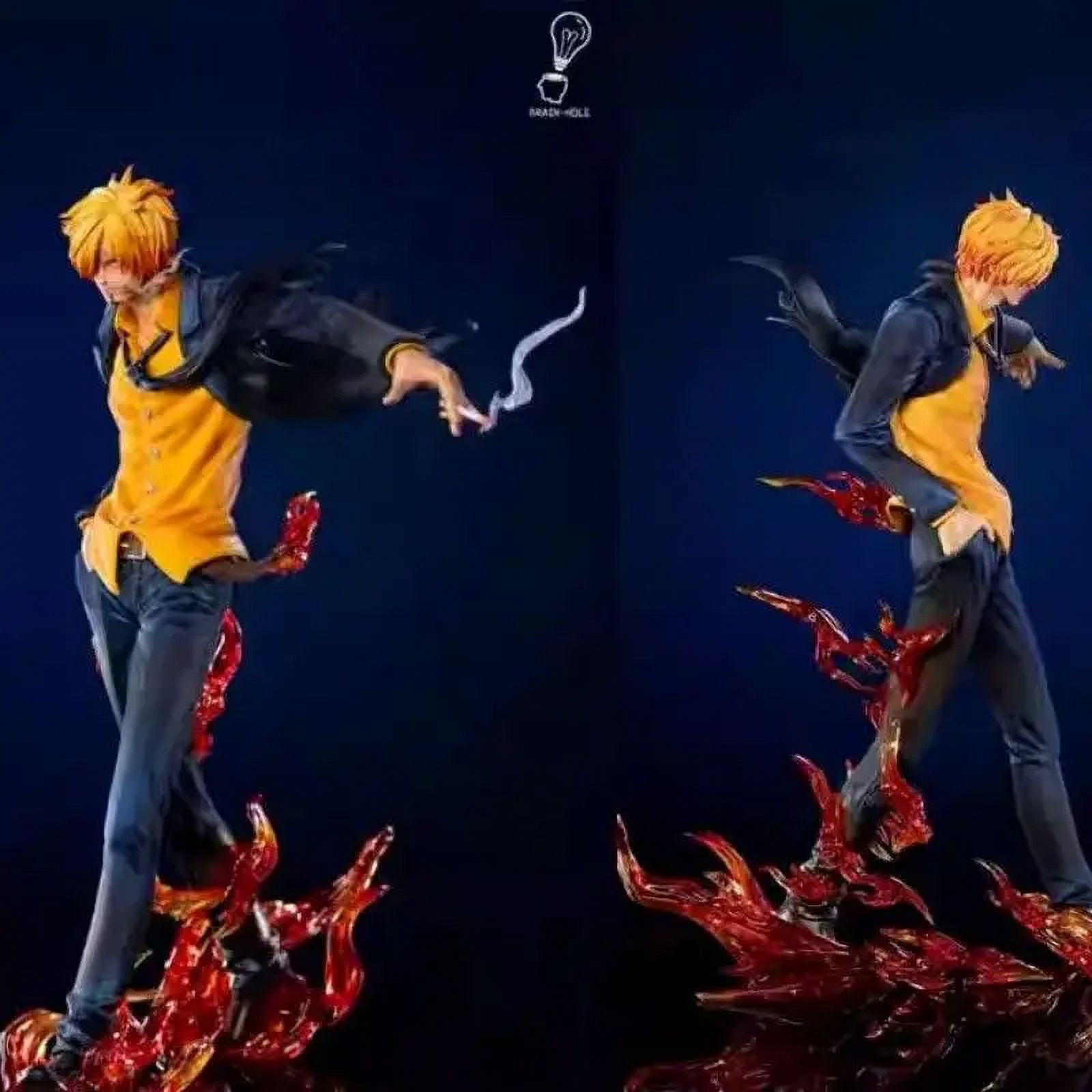 24cm One Piece Sanji Anime Figure Fashion Show Sanji Figurine Pvc Model ...