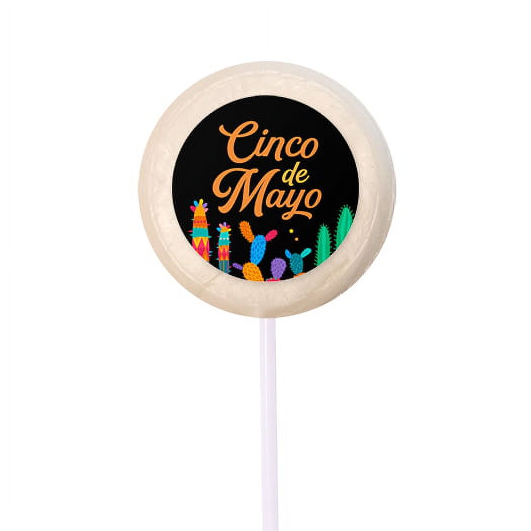 24ct Cinco De Mayo Lollipops Candy Party Favors Promotional Giveaways ...