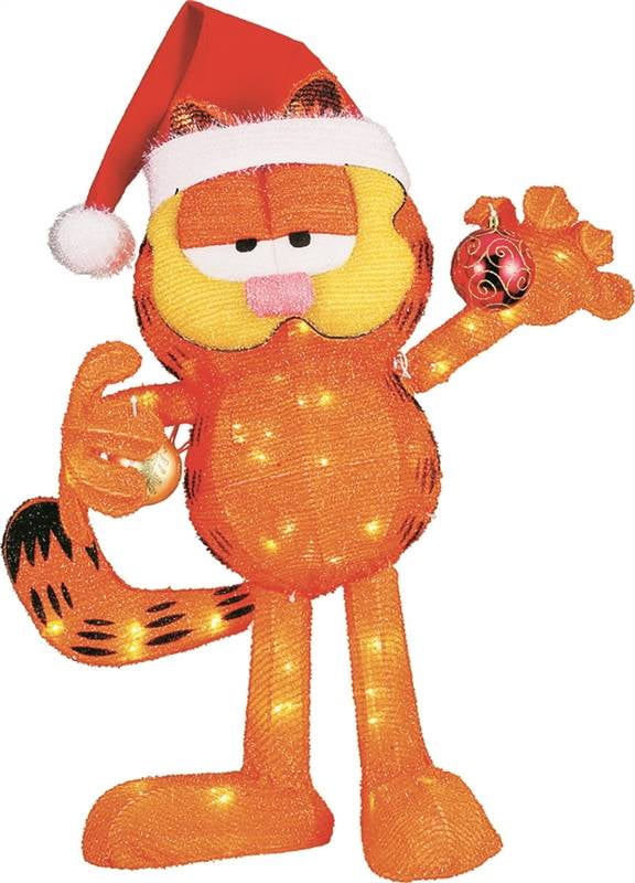24in 70l Soft Tinsel Garfield,No T32(24)-70L, Holiday Trim - Walmart.com