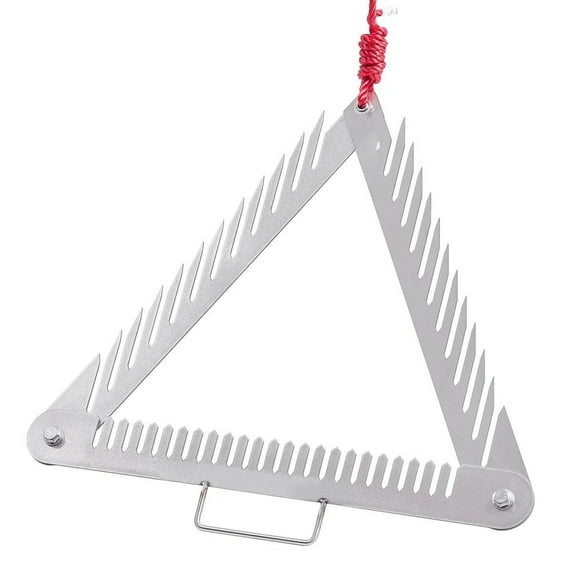 24in Aquatic Weed Rake, 3-Sided Lake Weed Rake with Handle, Portable ...