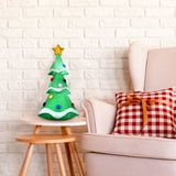 24in Inflatable Tabletop Christmas Tree w/ Lights. Battery Powered ...
