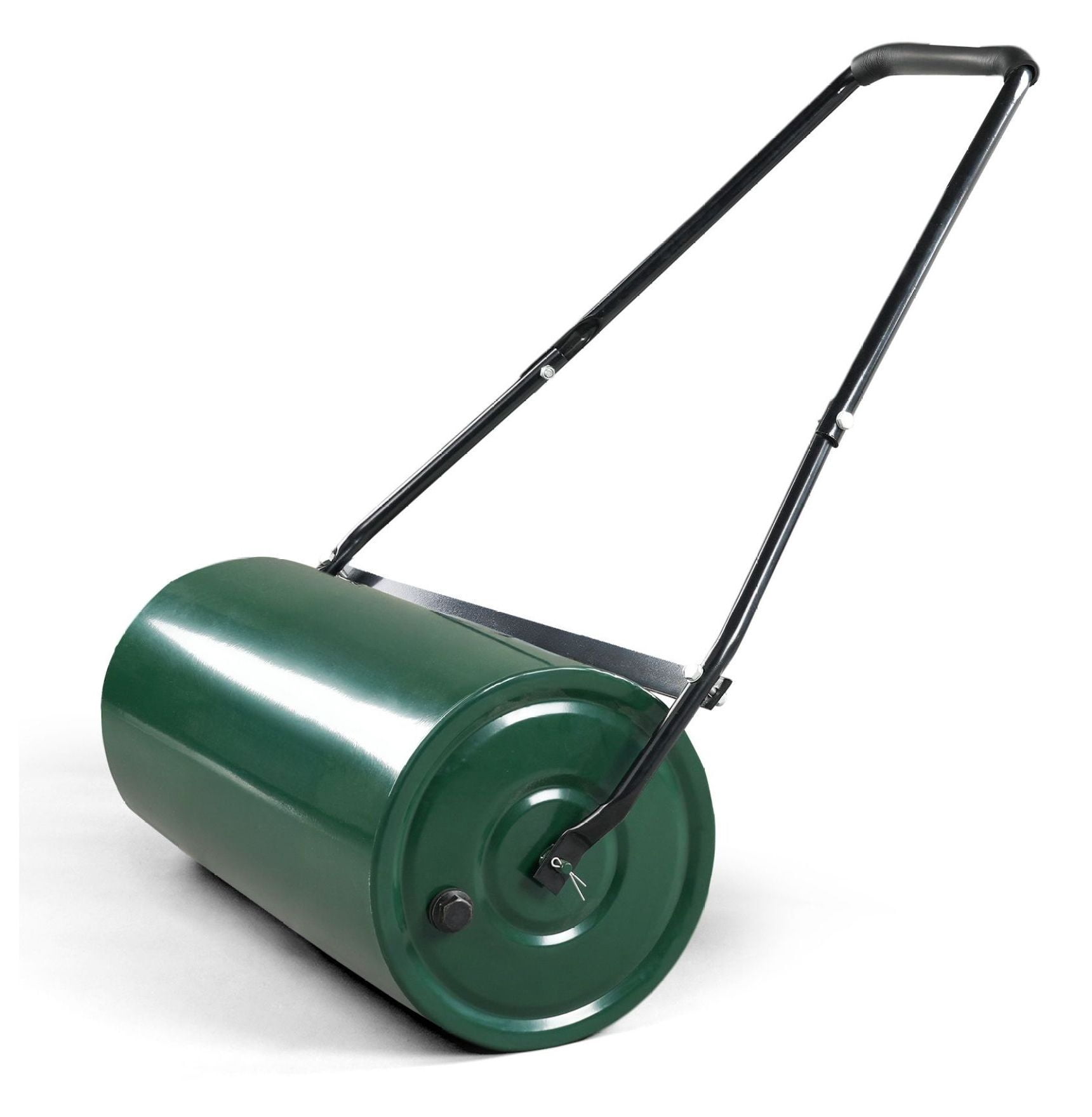 24in Steel Lawn Roller - Water/Sand Fillable, Heavy Duty Garden Roller ...