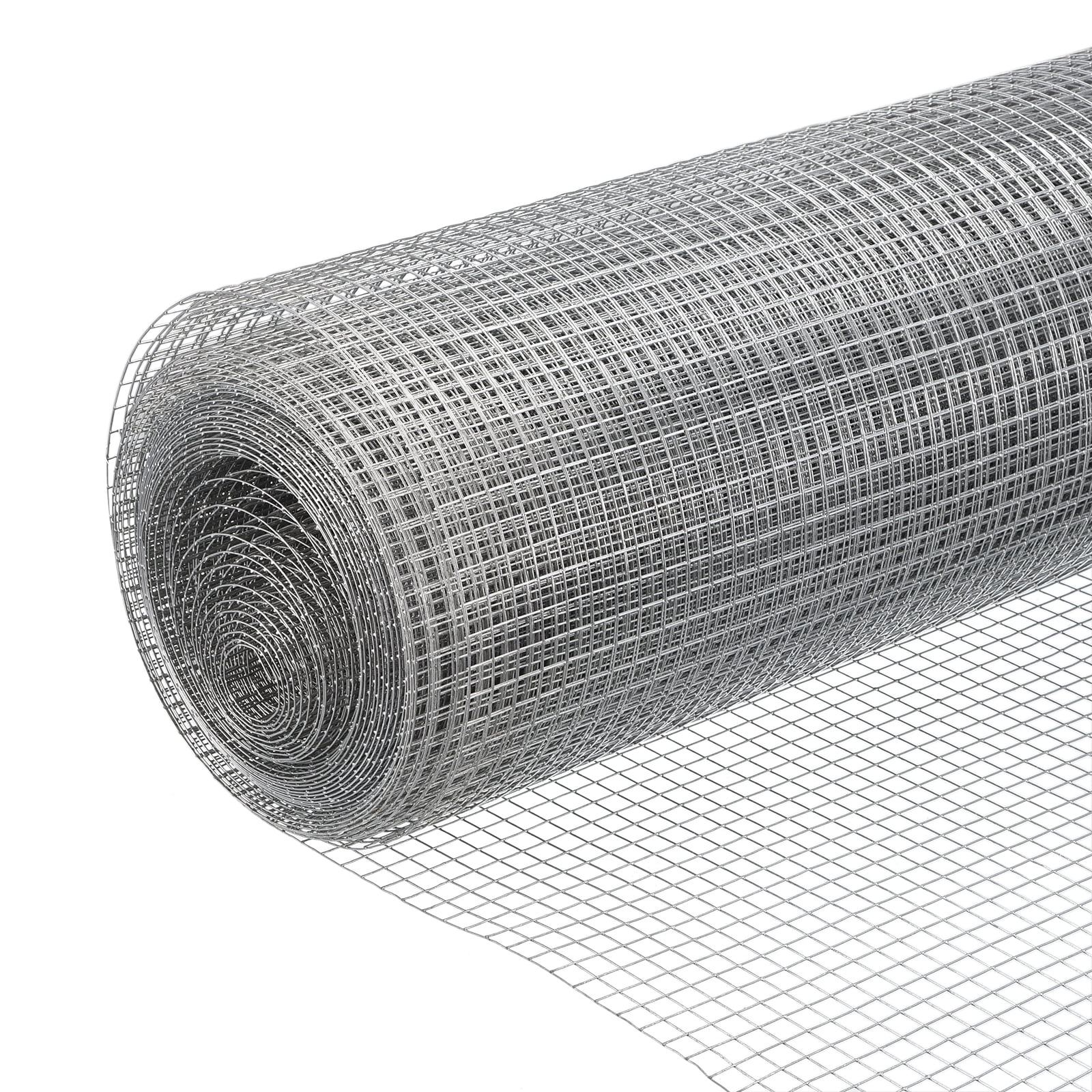 24in x 50ft 1/2inch Hardware Cloth, 21 Gauge Galvanized Welded Chicken ...