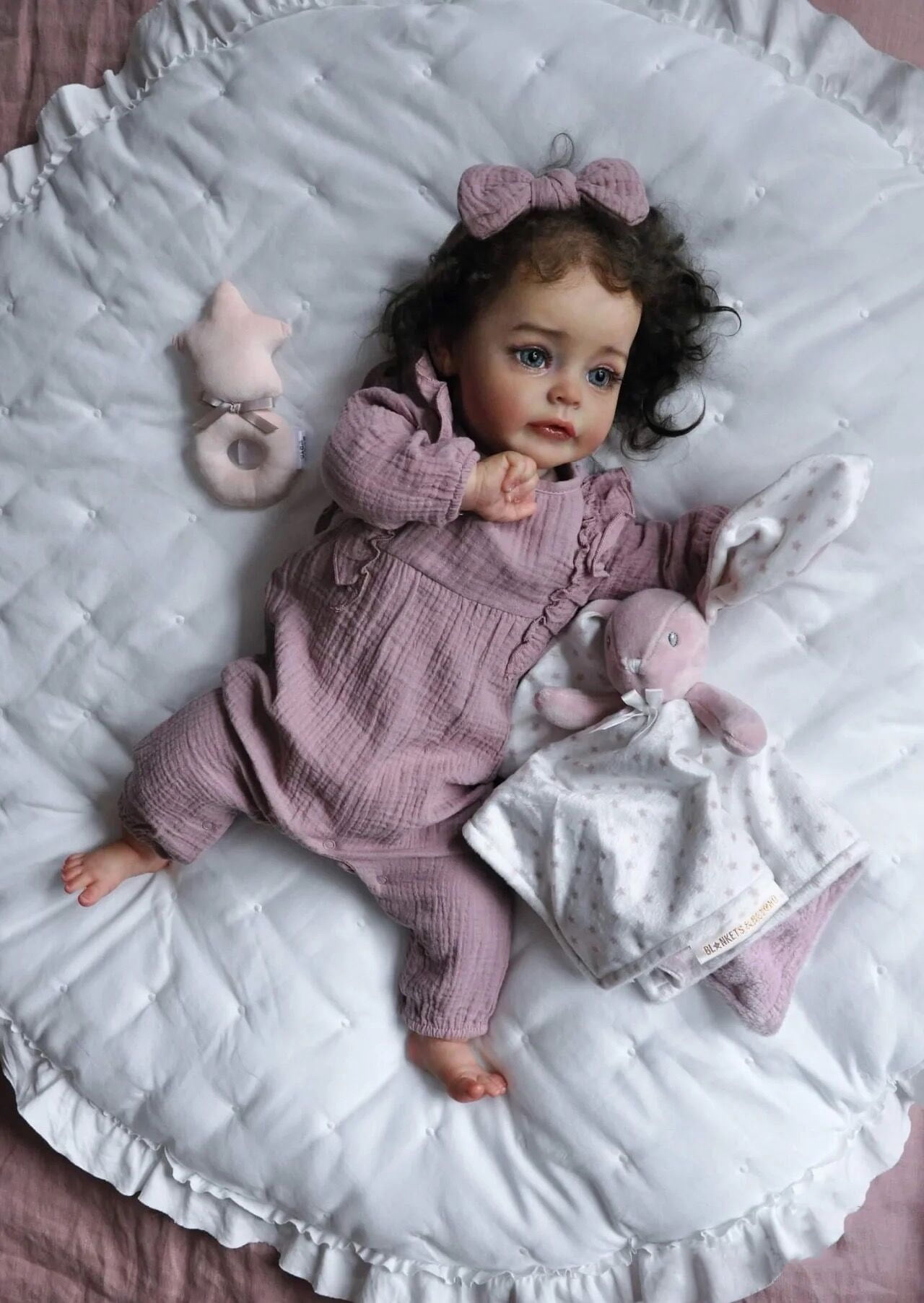 24inch Already Painted Finished Doll Reborn Baby Girl Princess Sue-Sue ...
