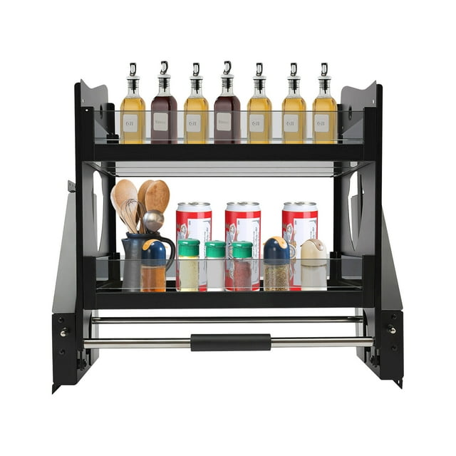 24inch Cabinet Pull Down Shelf Upper Kitchen Wall Cabinet Storage ...