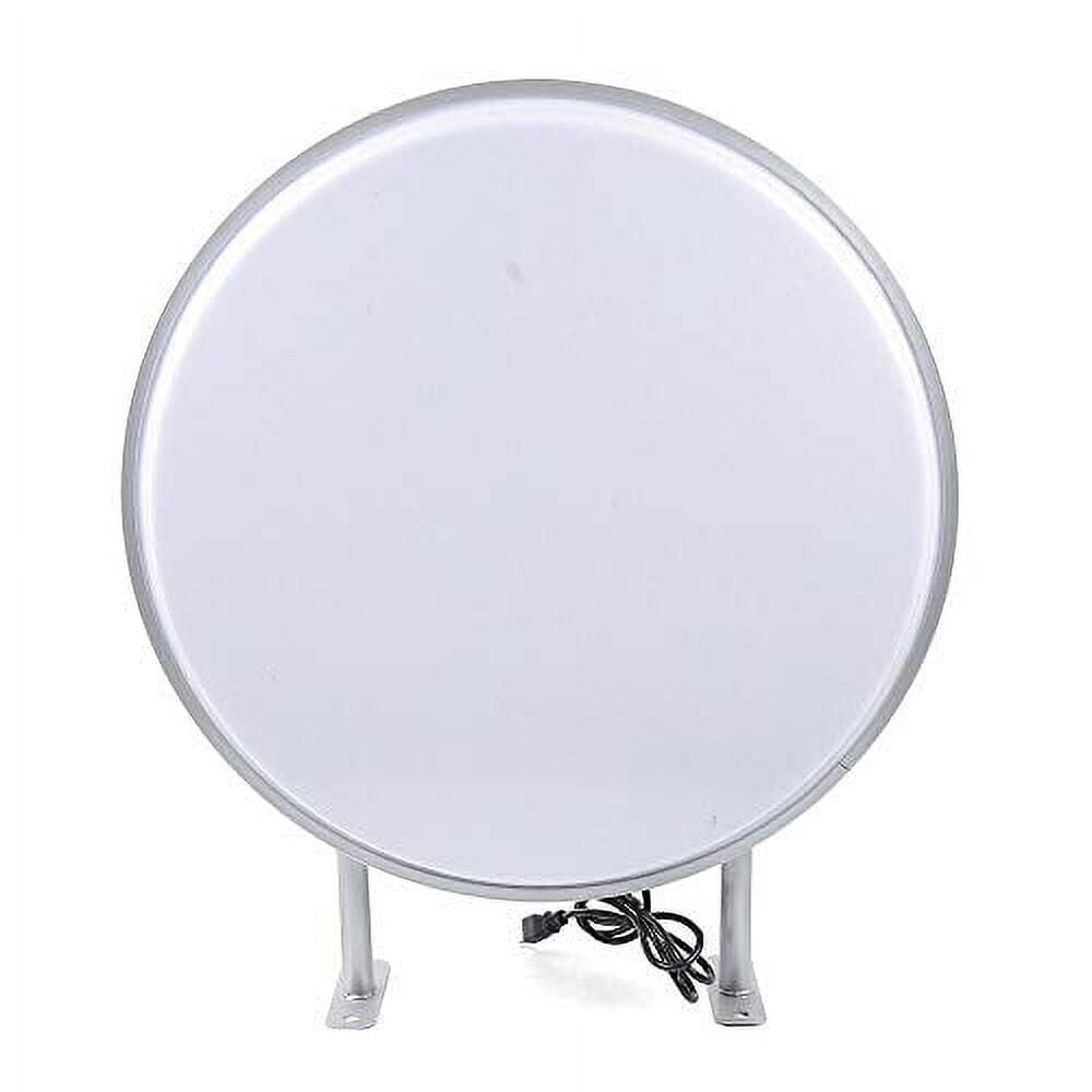 24inch LED Round Outdoor Light Box Sign, Waterproof Round LED Sign ...