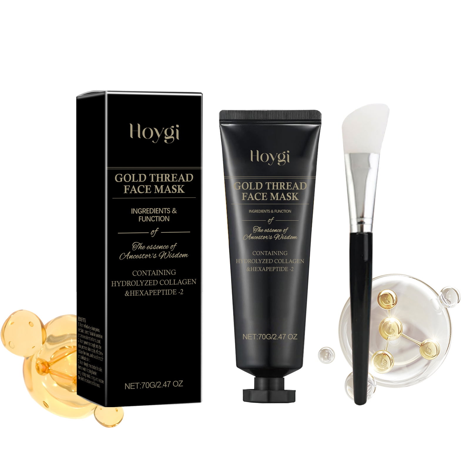 24k Gold Collagen Peel off Mask Firming Brightening Blackhead Removal ...