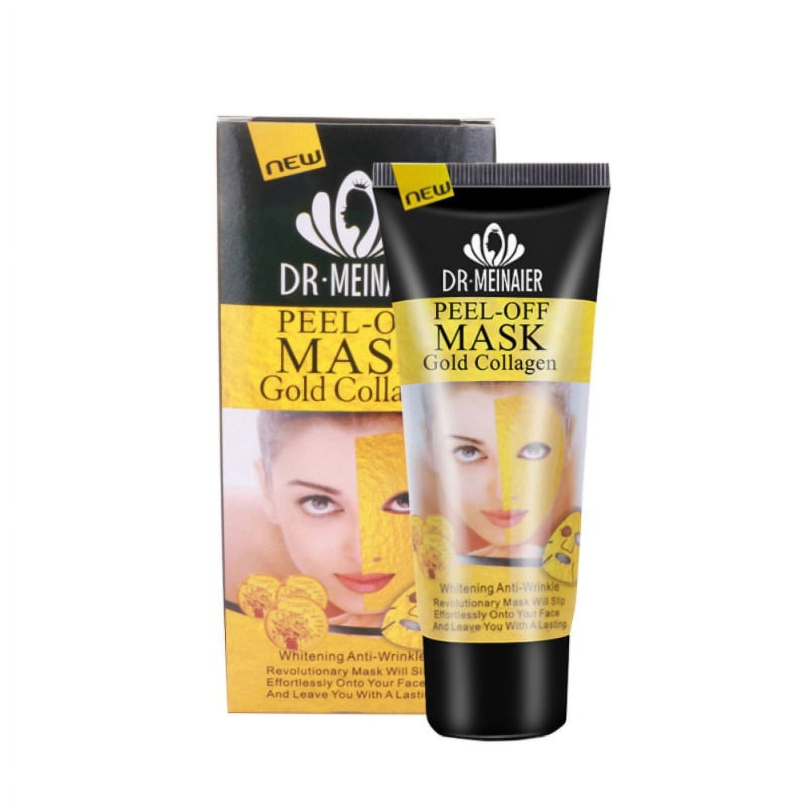 24k Gold Mask Collagen Peel Off Face Mask Blackhead Remover Facial Mask