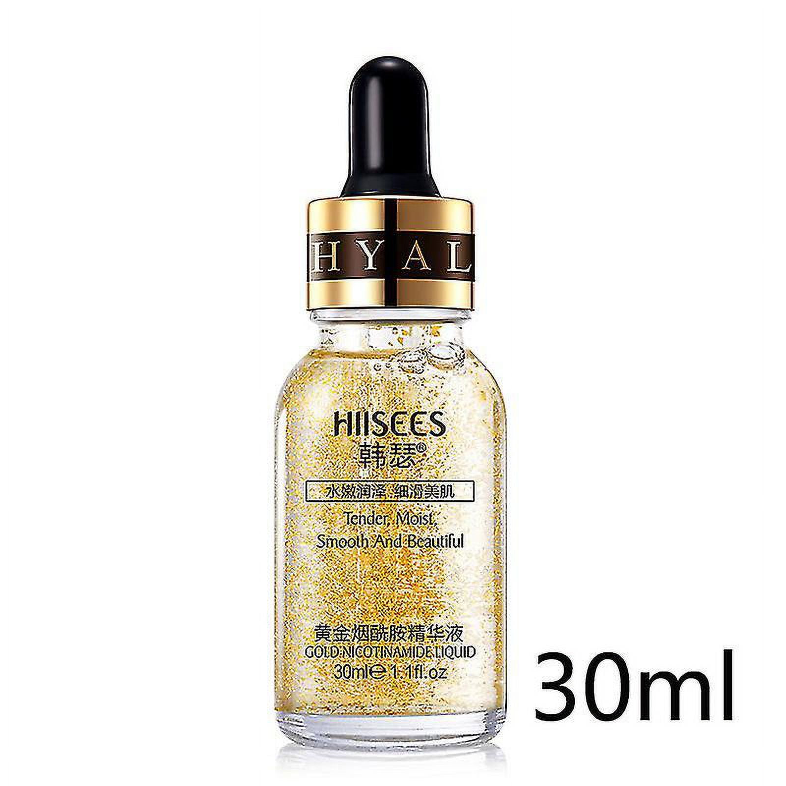 24k Gold Tense Moisture Essence Pure Hyaluronic Acid Serum Anti-wrinkle ...
