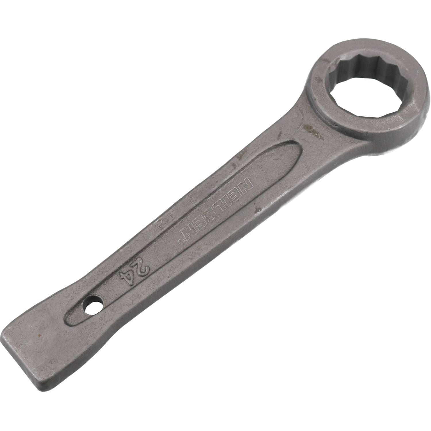 24mm Slogging Box End Striking Ring Wrench Spanner Bi-Hex 12 Sided ...