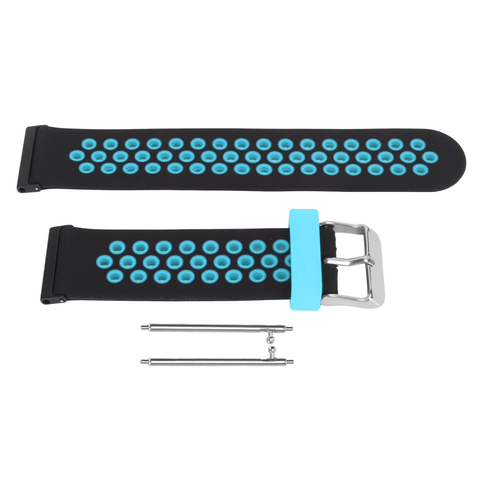 24mm Soft Silicone Replacement Watch Band - Adjustable Size, High Color ...