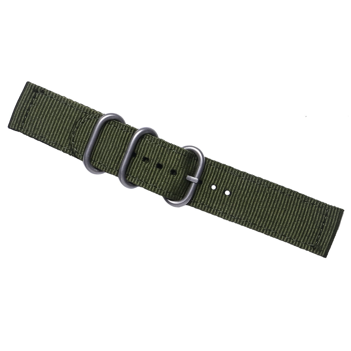 24mm Watch Strap Webbing Durable 2-Joint Nylon Watch Band Wristband for ...