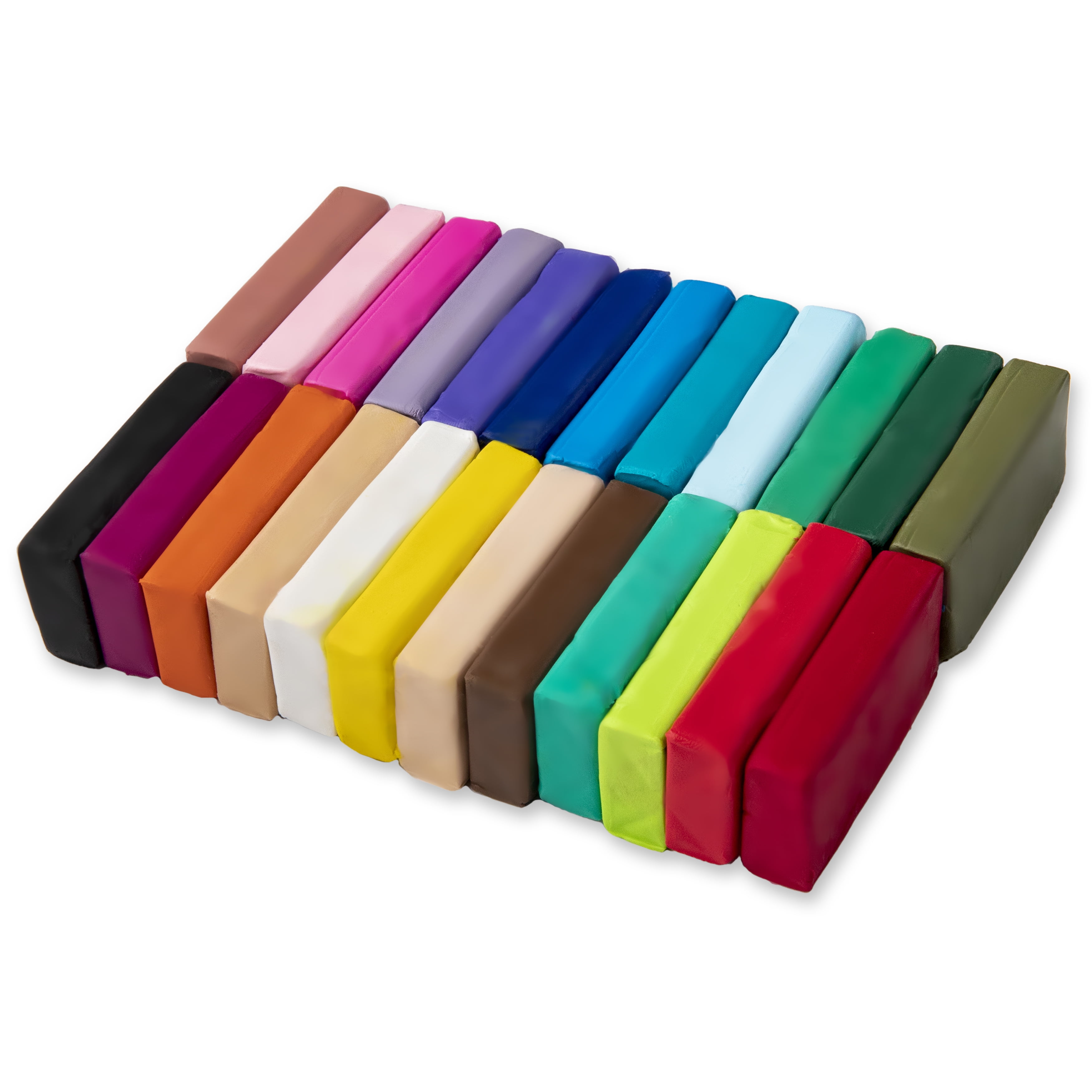 Walmart 24oz. Polymer Colored Oven-Bake Clay - Assorted Colors for ...