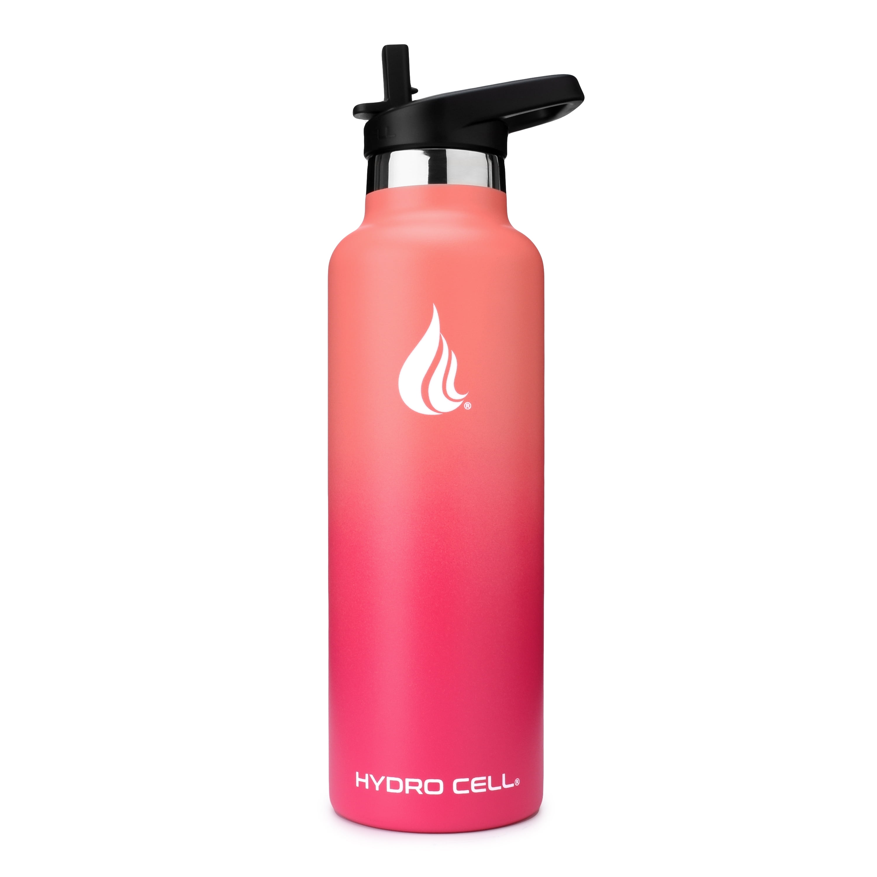 24oz (Fluid Ounces) Standard Mouth Hydro Cell Stainless Steel Water ...