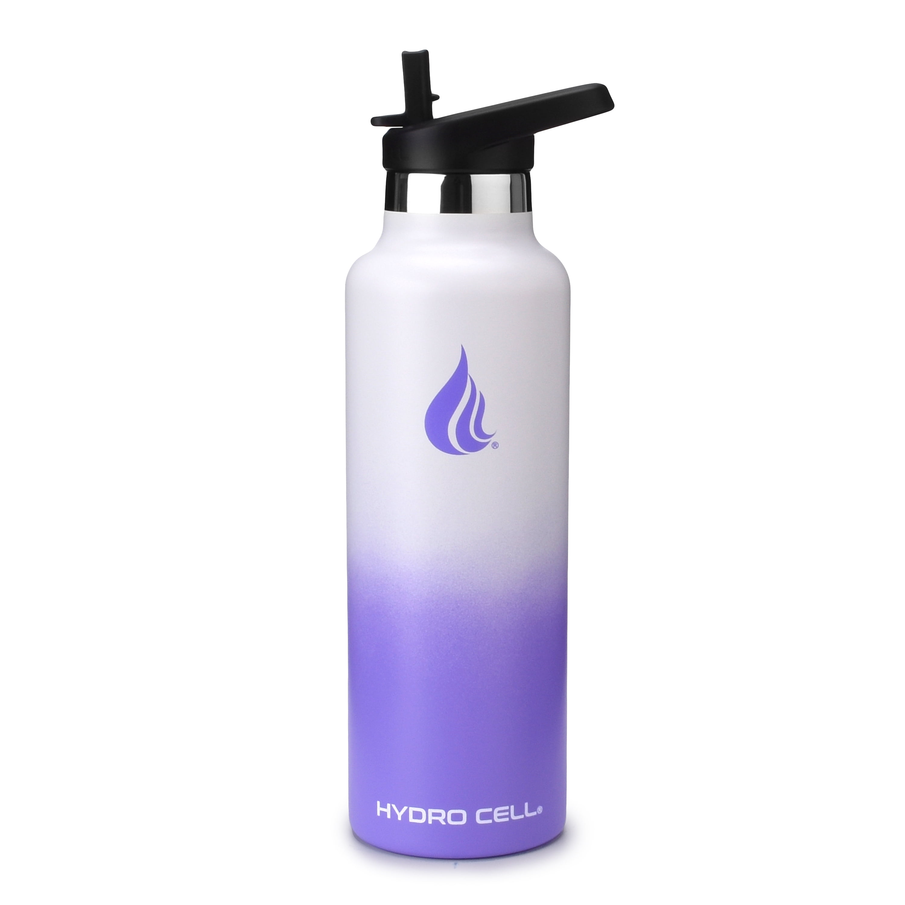 24oz (Fluid Ounces) Standard Mouth Hydro Cell Stainless Steel Water ...