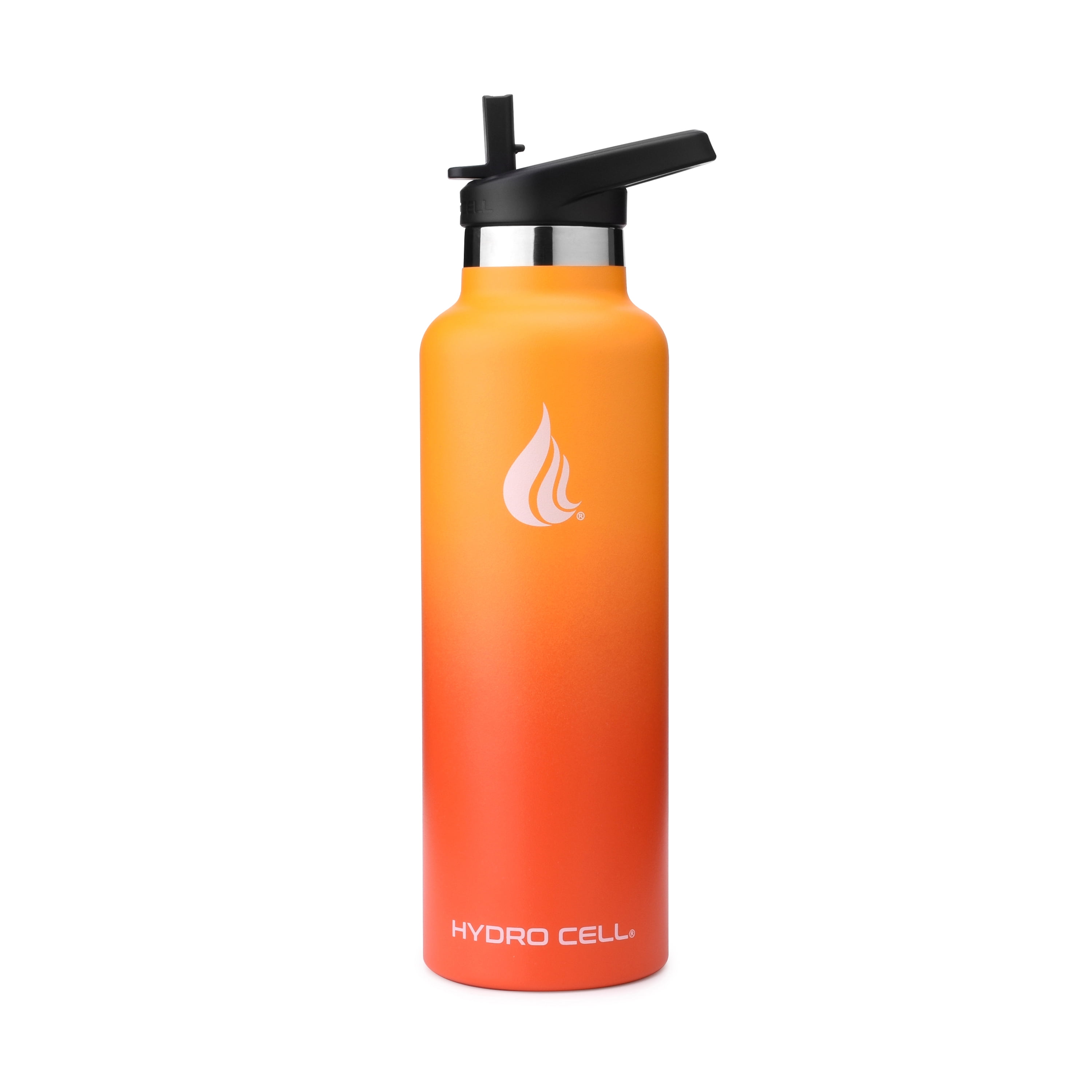 24oz (Fluid Ounces) Standard Mouth Hydro Cell Stainless Steel Water ...