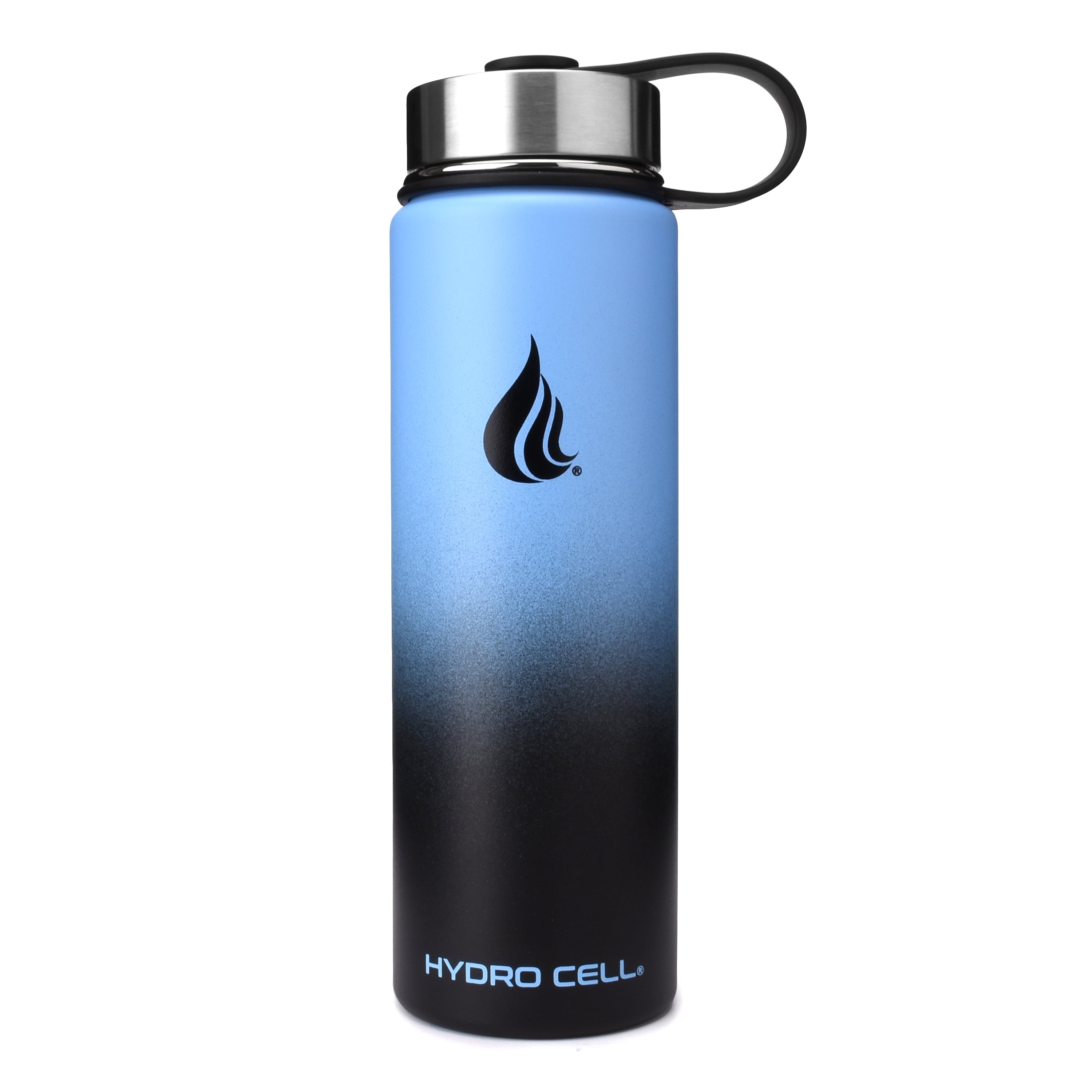 24oz (Fluid Ounces) Wide Mouth Hydro Cell Stainless Steel Water Bottle ...