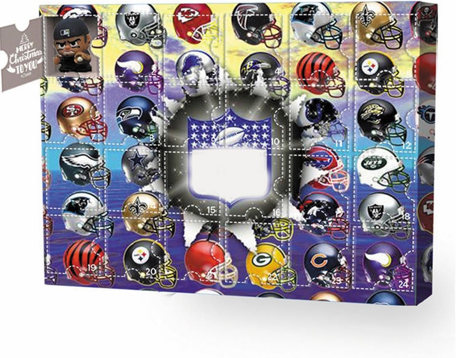 24pc American Football Advent Calendar 2024,Soccer Advent Calendar 2024 ...