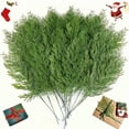 24pc Artificial Plants Pine Branches Evergreen Pines Leaves Sprigs ...