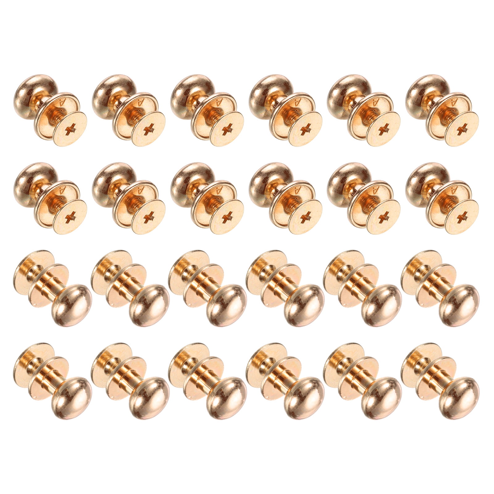 24pcs 0.38'' x 0.4'' Mini Round Knobs, Small Drawer Pulls, Cabinet ...