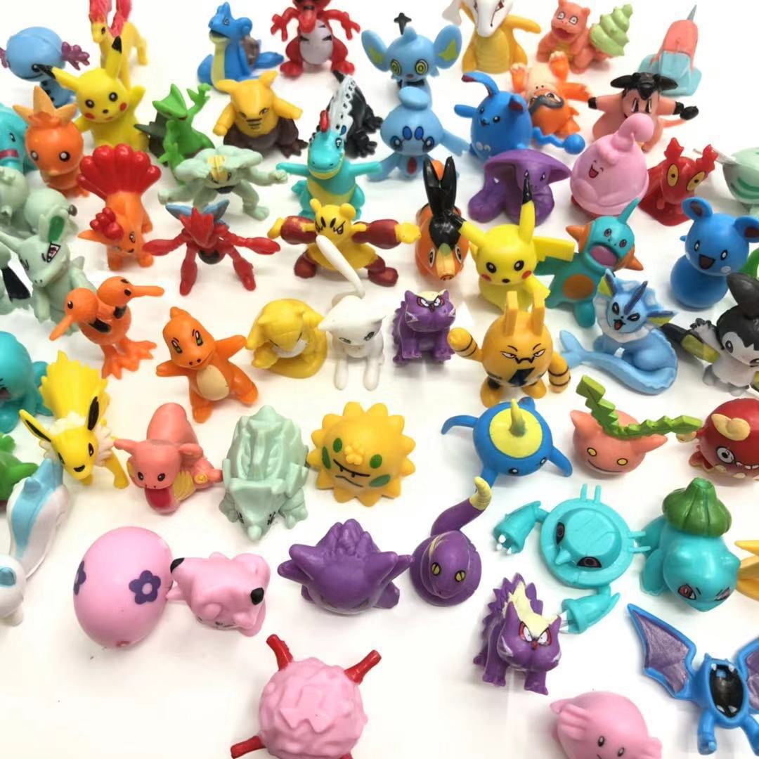24pcs 2-3cm Mini Action Figures Set, Battle Monster Anime Figure for ...