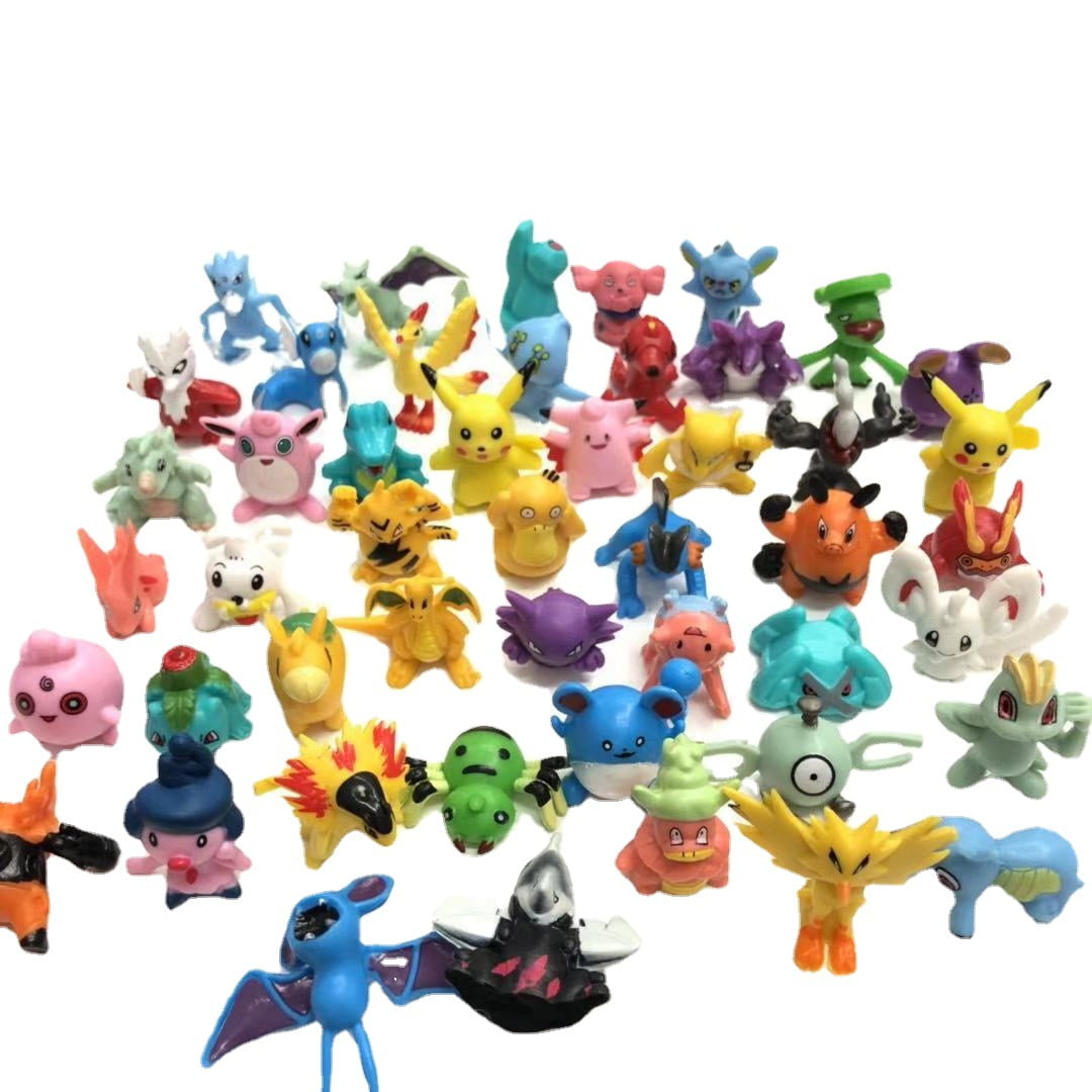 24pcs 2-3cm Mini Action Figures Set, Battle Monster Anime Figure for ...