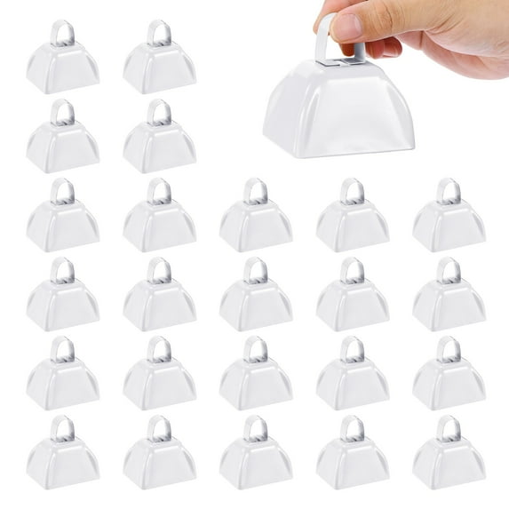 24pcs 3 inch Cow Bells for Football Games Cow Bells for Sporting Events ...