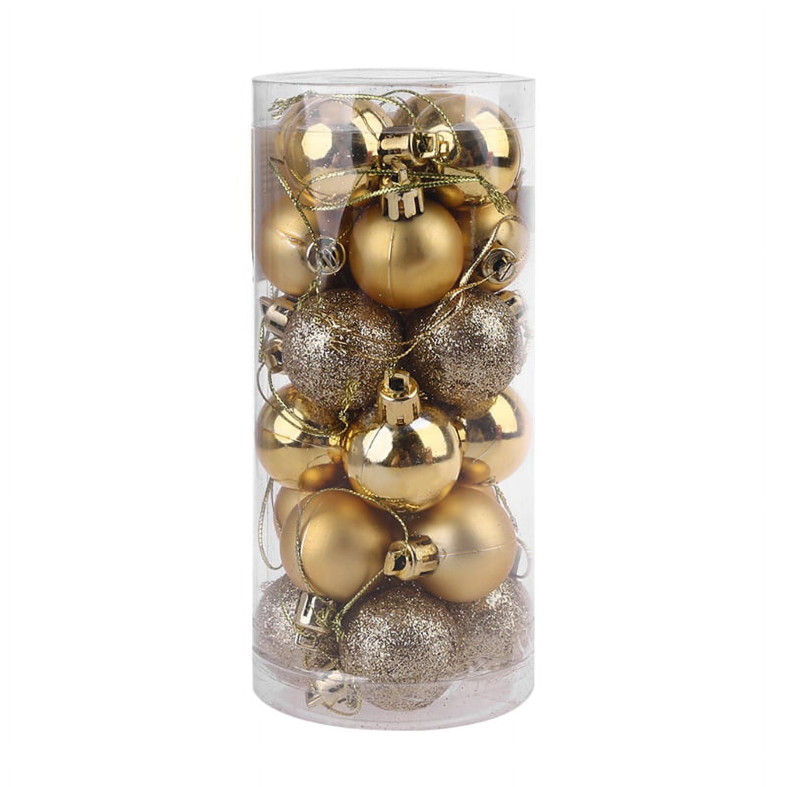24pcs 3cm Christmas Tree Decor Ball Baubles Hanging Ornaments Party ...