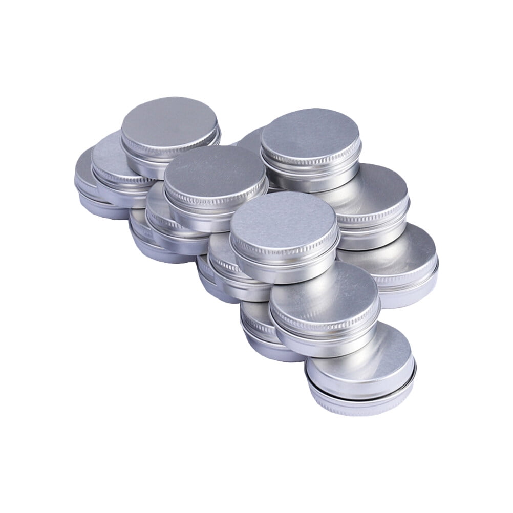 24pcs 50g Travel Bottles Cosmetic Container Empty Cream Jar Pot with ...