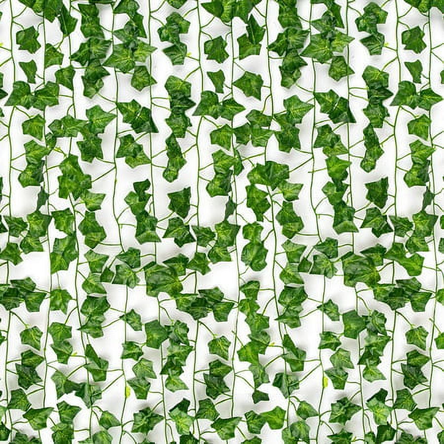 24pcs Artificial Greenery Hanging Garland, Fake Ivy Leaf Plants, Vine ...