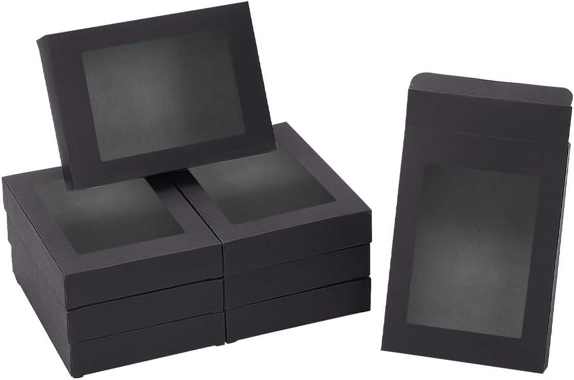 24pcs Bakery box with PVC Display Window Cardboard Gift Packaging boxes ...