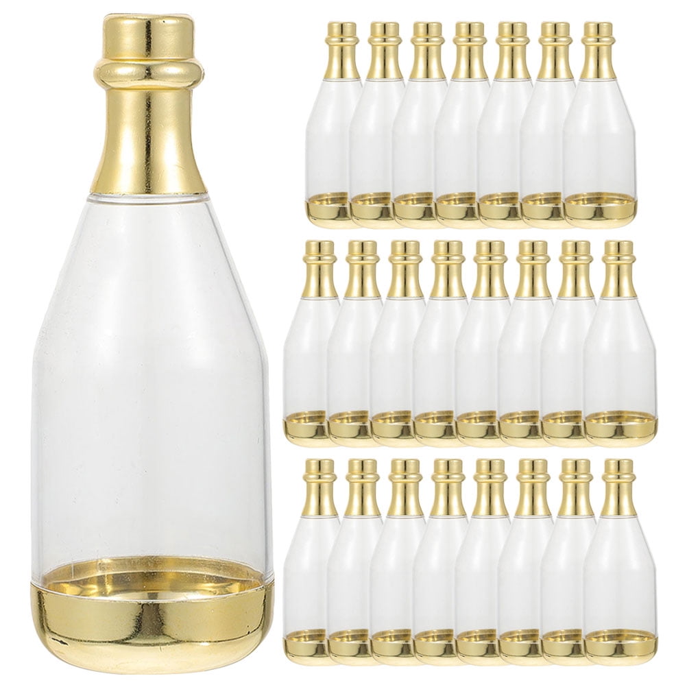 24pcs Candy Storage Bottles Party Favor Containers Bottle Shaped Candy ...