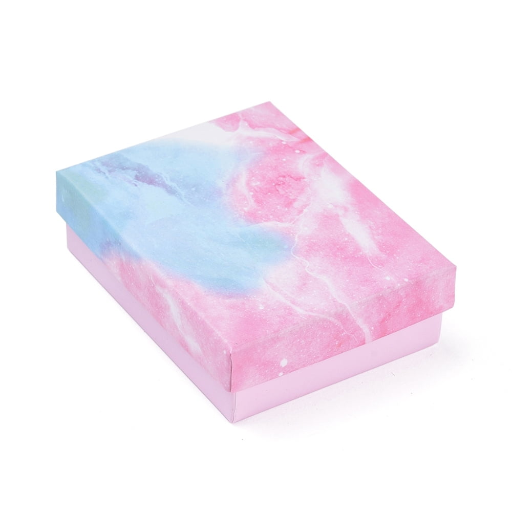24pcs Cardboard box Jewelry set boxes with Sponge Inside Rectangle Sky ...