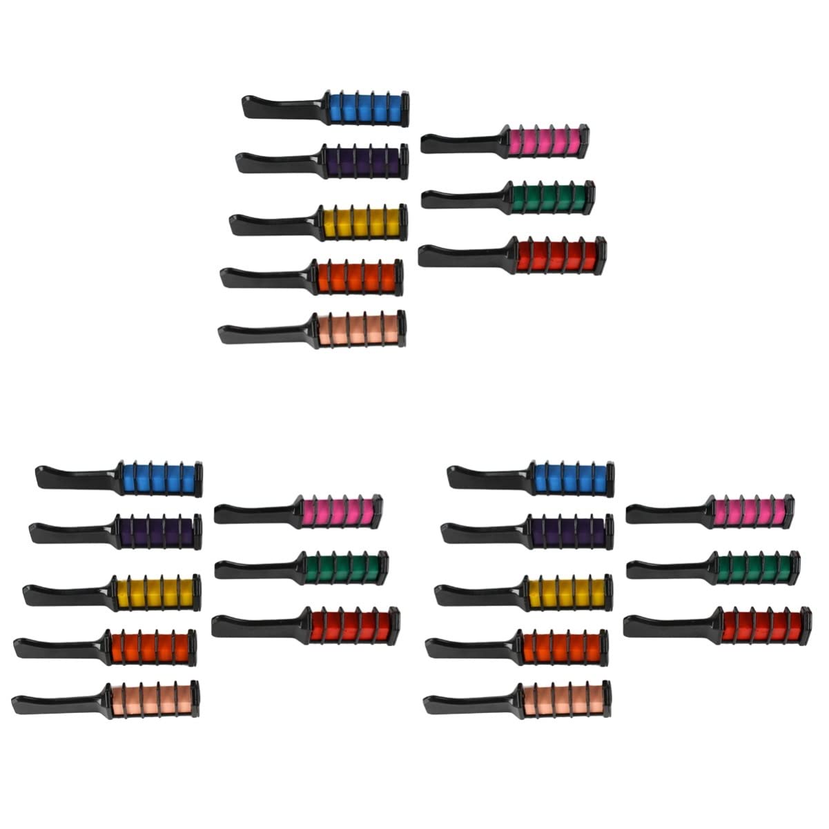24pcs for Color Comb Single Crayons Temporary Blue, Party,mixed Hair ...