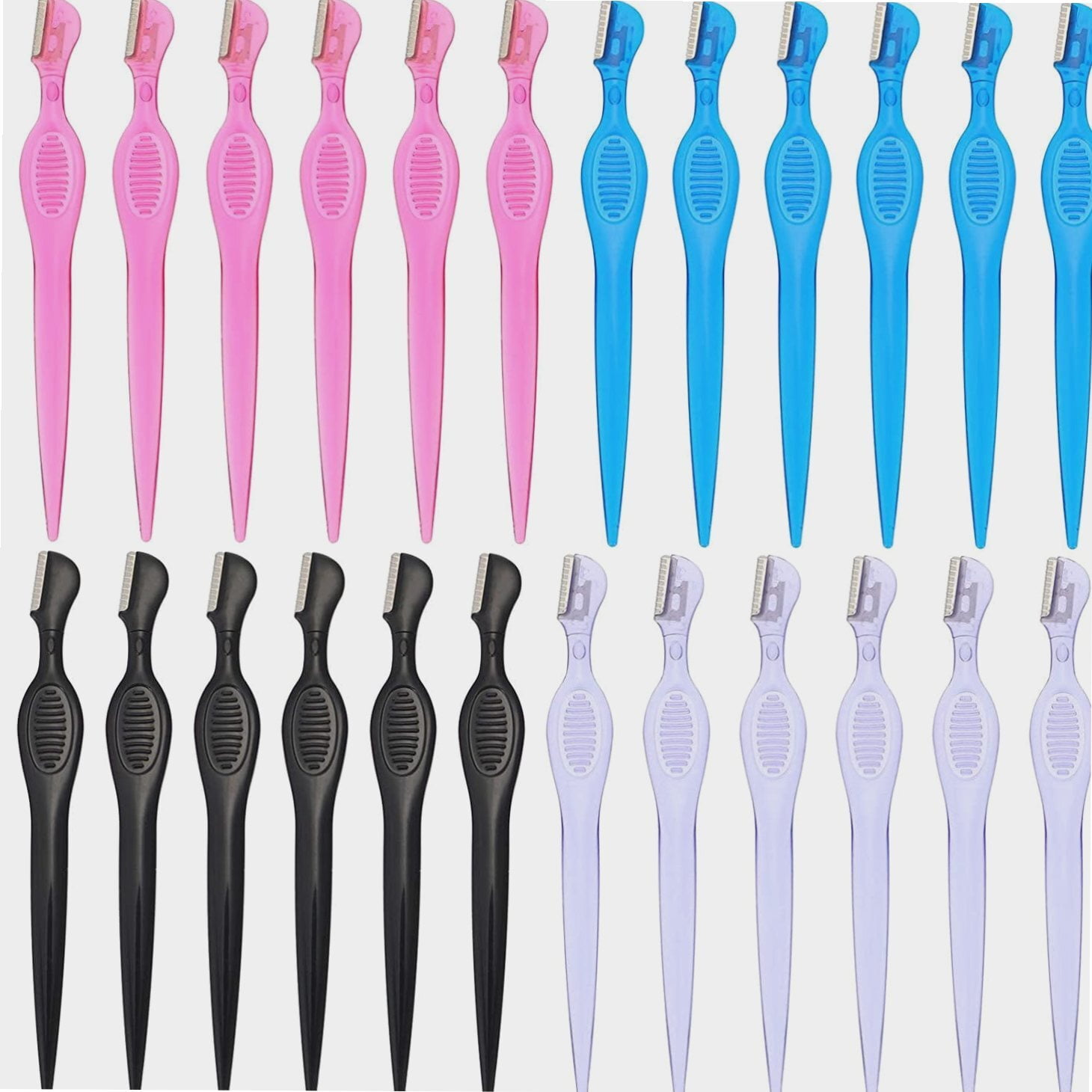 24pcs Colors Dermaplaning Trimming Tools Men Small, for Face Shaver ...