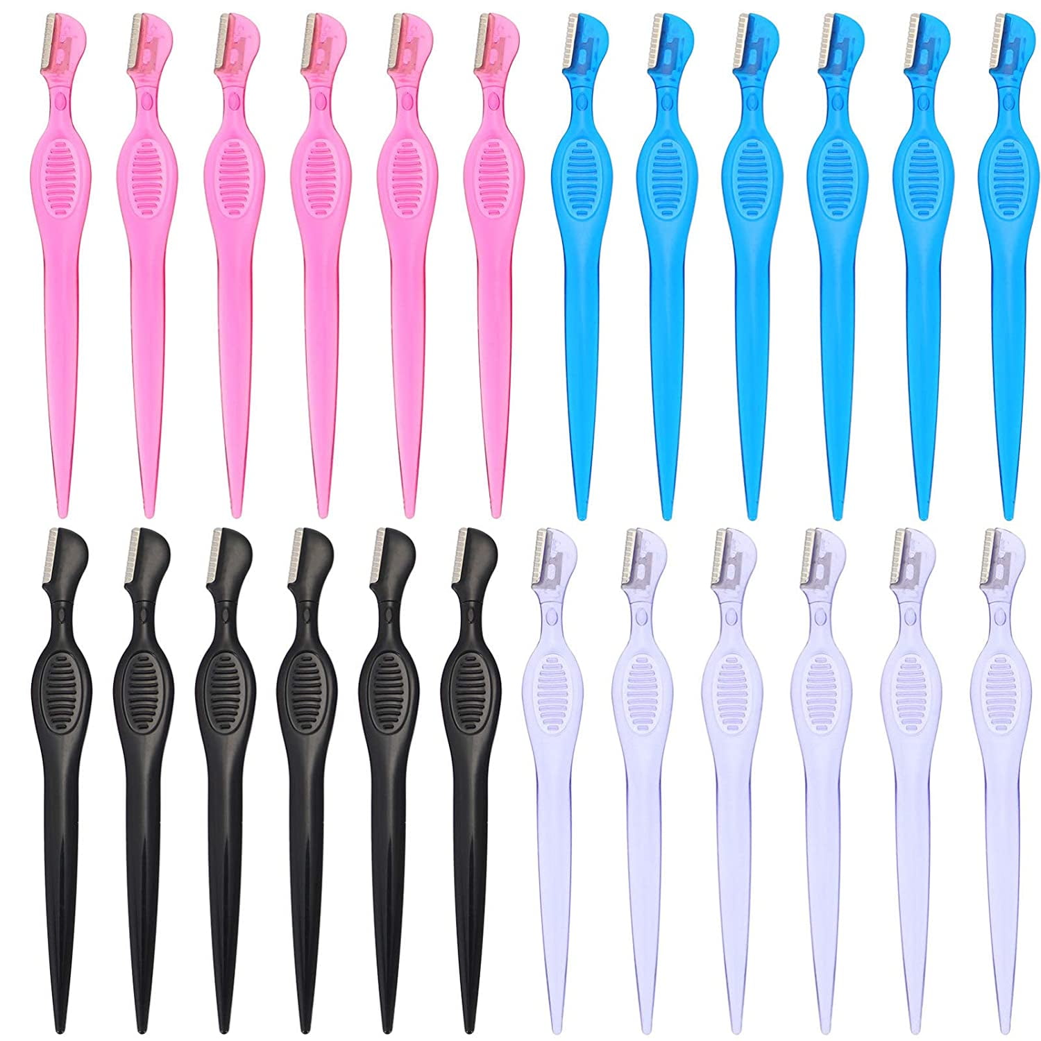 24pcs Colors Dermaplaning Trimming Tools Men Small, for Face Shaver ...