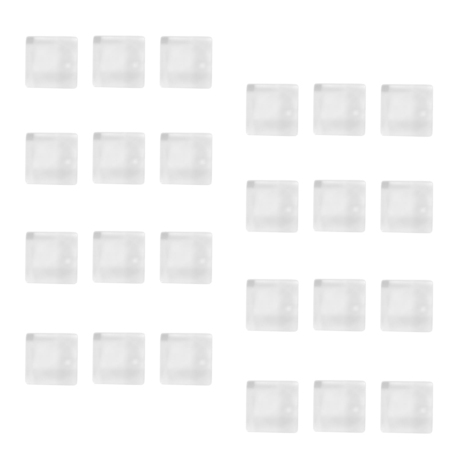 24pcs Crystal Glass Fashionable Refrigerator Magnets Sticker Fridge ...