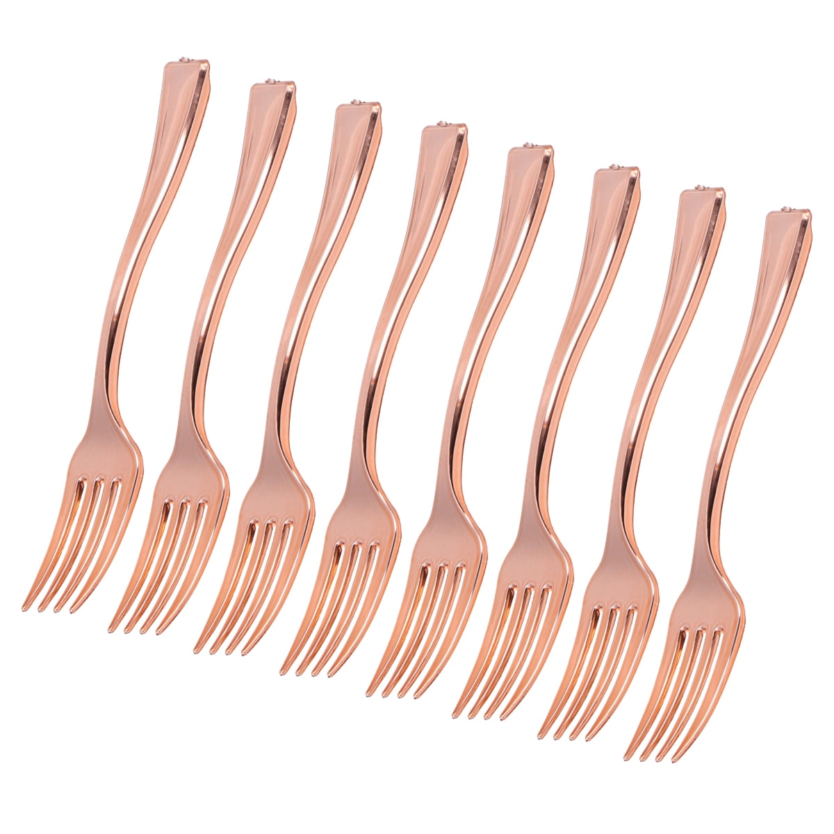 24pcs Disposable Mini Forks Fruit Dessert Pudding Forks Party Supplies ...