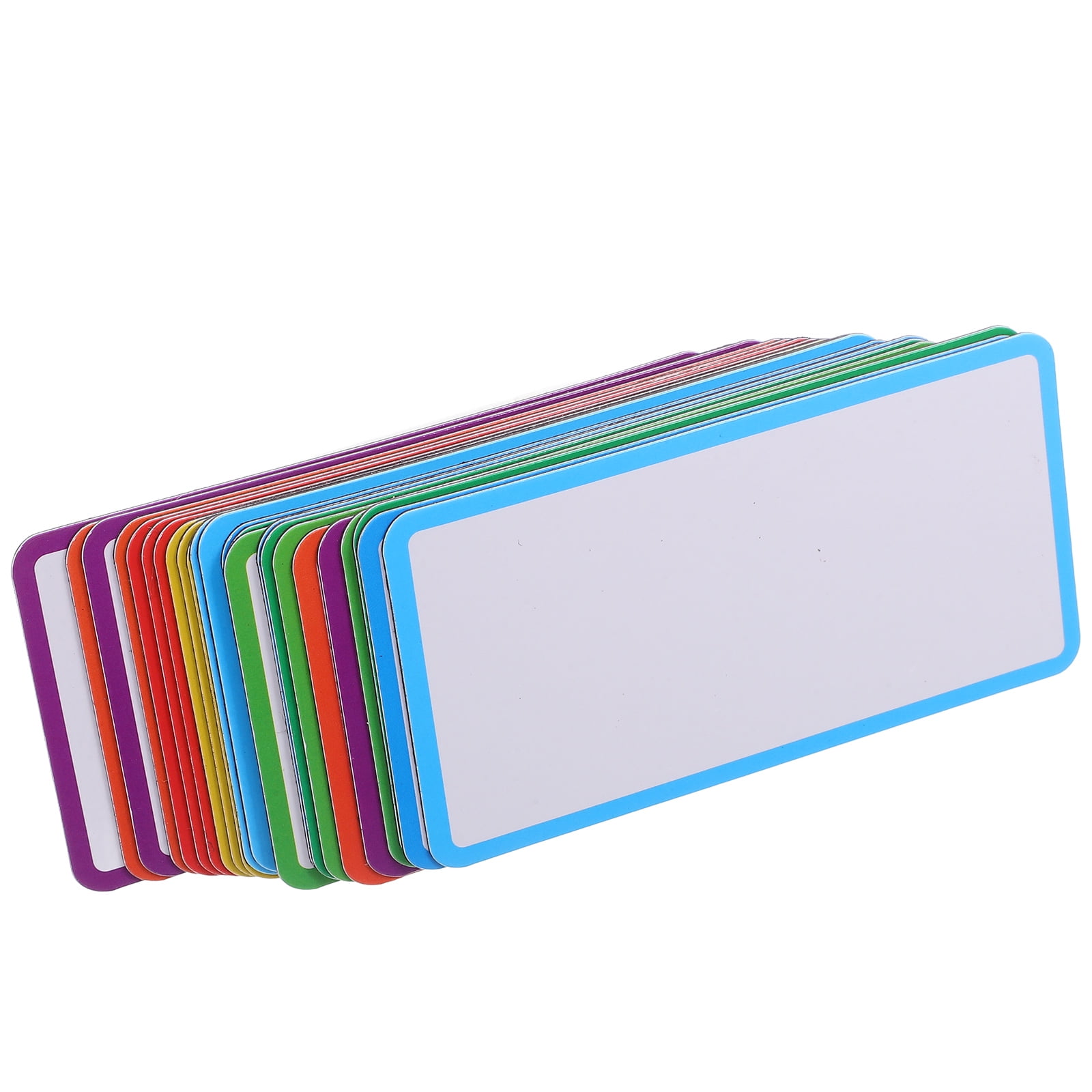 24pcs Dry Erase Magnetic Labels Name Plate Tags Reusable Label ...