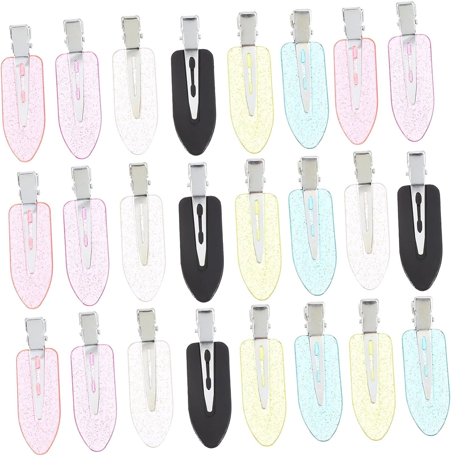 24pcs Duckbill Hairpin Makeup Hair Clips Hair Side Clip Pin Curl Clips ...